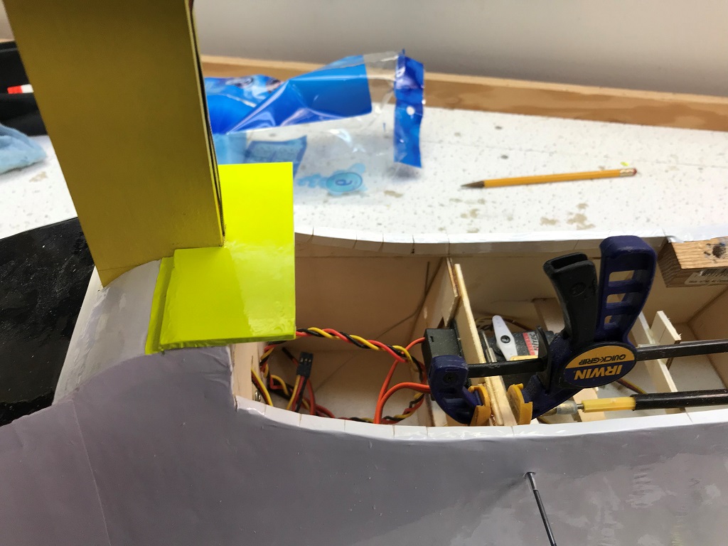 Building Seamaster Day 63: Water Deflector & Nose Weight – Devin W.C. Ryan